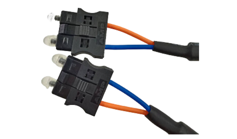 JIS F07 200 µm HCS Fiber Cable - 光元